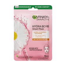 GARNIER HA+CHAMOMILE SHEET MASK – Beauty Square Ke